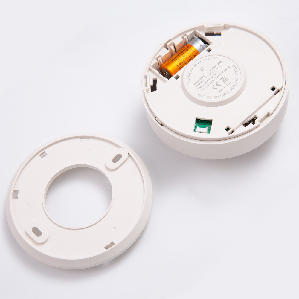 Mains powered hardwired wireless interconnected interlinked two ...