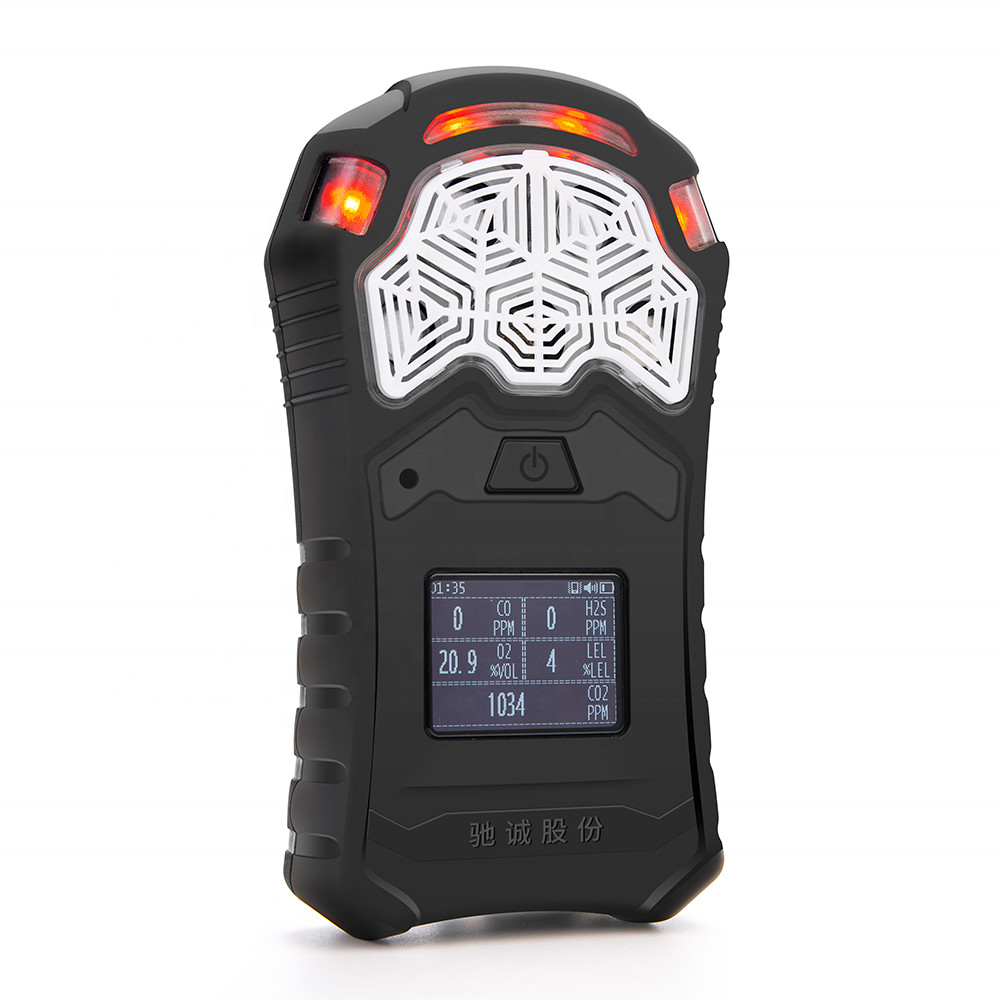 GC610 Portable multi gas detector factory 5 in 1 gas detector CO2 CH4 ...