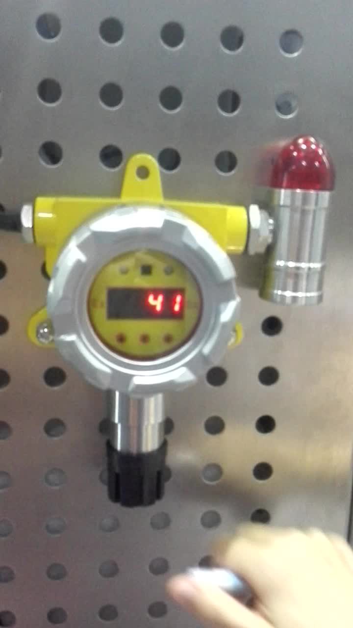 Refrigerant gas leak detector, wall mounted type, for freon refrigerant ...